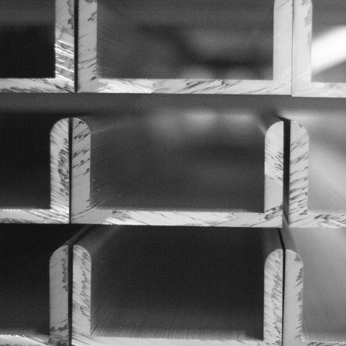 U-shaped profile - ALU-STOCK, S.A. - aluminum / industrial