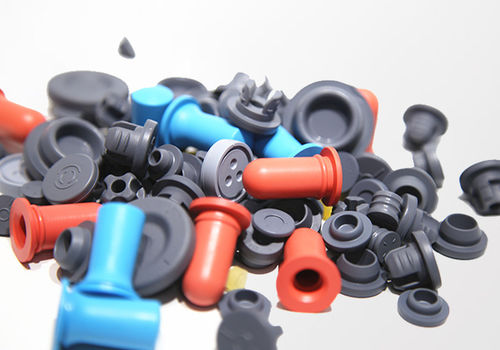 Press-fit cap - Hebei First Rubber Medical Technology Co., Ltd - round ...