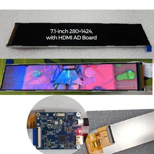 TFT display module - TTQ071BVE-01 - TAILOR PIXELS TECHNOLOGY CO., LTD. - IPS / 280 × 1424 / 7.1"