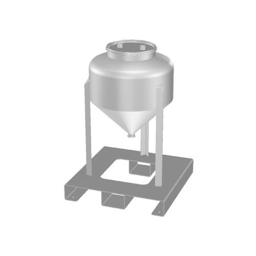 Hopper tank - Coh-CTL - MONOVATE Co., Ltd. - storage / discharge / food