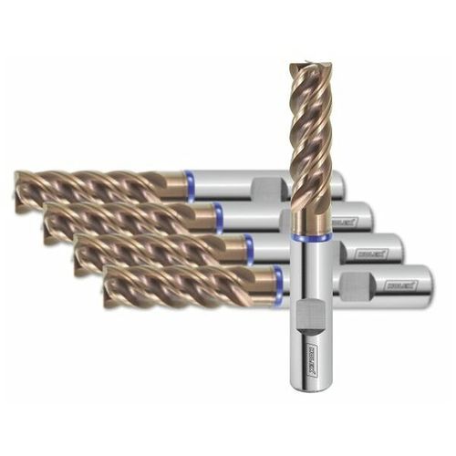 Shell-end milling cutter - GG2996 - HOLEX - solid carbide / indexable ...
