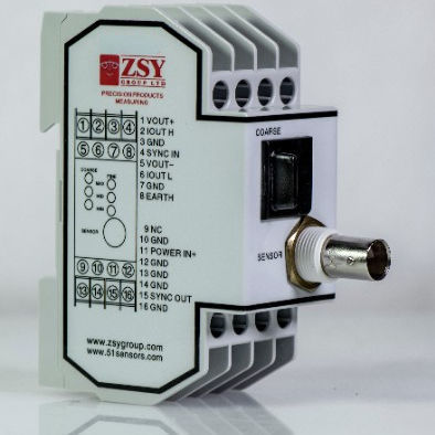 Eddy current distance sensor - ZED23 - ZSY Group Ltd. - analog / non ...