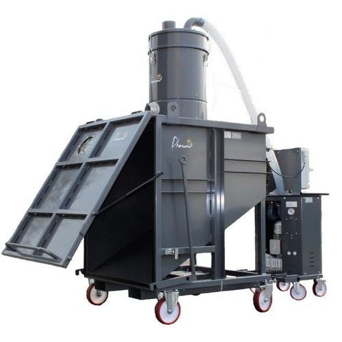 Dust suction unit - C600T125 - Pharaon - industrial / mobile