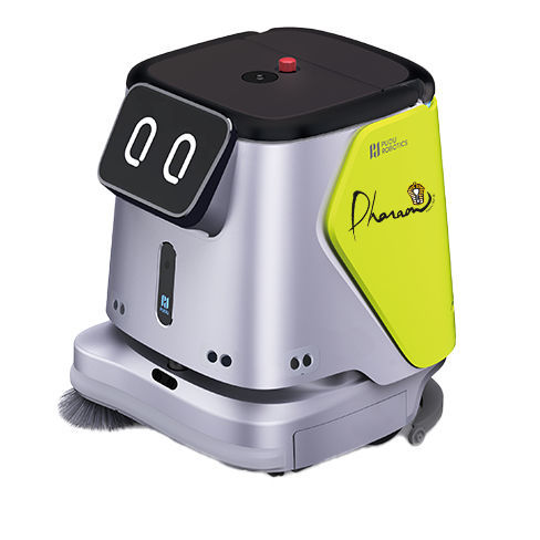 Autonomous scrubber-dryer - IMOTEP - Pharaon - battery-powered / carpet