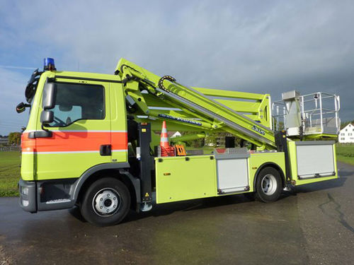 Tractor-mounted aerial work platform - SCA 27 - Safi Group srl - truck ...