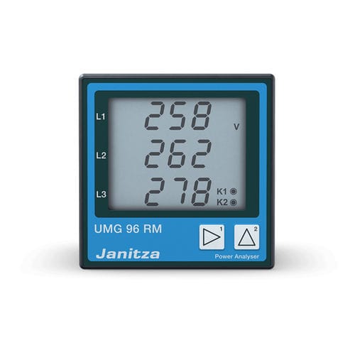 Measurement monitoring device - UMG 96RM-E - Janitza electronics GmbH ...