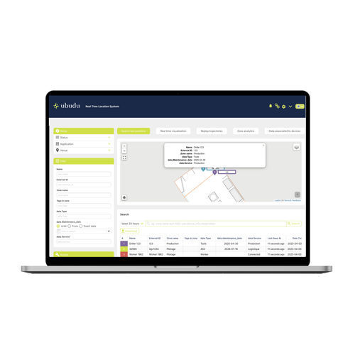Operations management software - Ubudu SAS - interface / RTLS / real-time