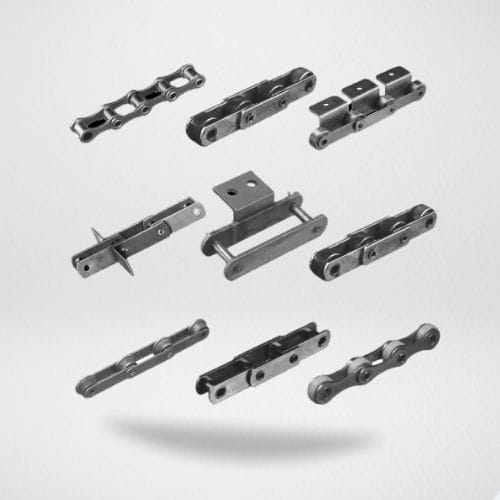 Handling chain - CMW - power transmission / steel / with deep-link side ...