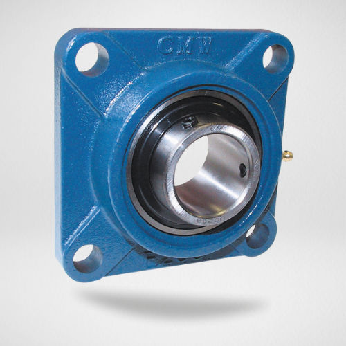 Square-flange bearing unit - CMW - flange / self-aligning / ball bearing