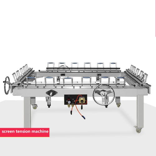 Pneumatic screen printing stretching machine - Shenzhen xinzhong plastic