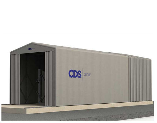 Retractable tent - CDS Curing Systems