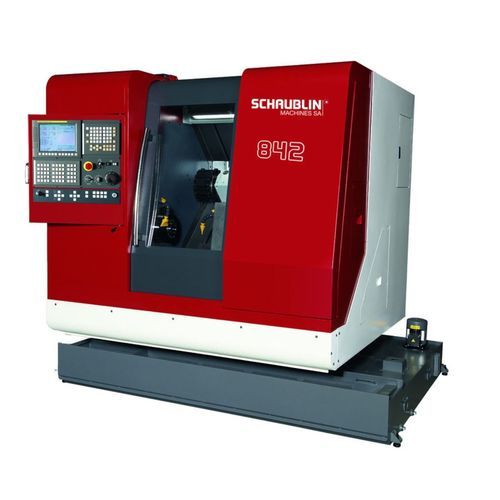 CNC turning center - 842 - SCHAUBLIN MACHINES - rigid / A2-6 / A2-5