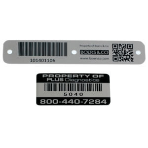 Electrical component label - ONE2ID - identification / barcode / adhesive