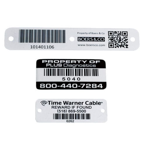 Identification label - ONE2ID - adhesive / polyimide / for electronic ...