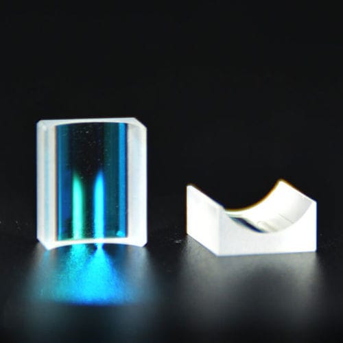 Plano-concave lens element - ECOPTIK - cylindrical / BK7 / optical glass