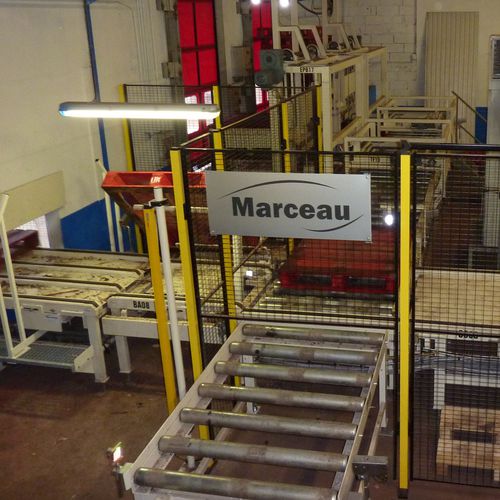 Automatic sorting system - Tri haute cadence - MARCEAU - pallet / high ...