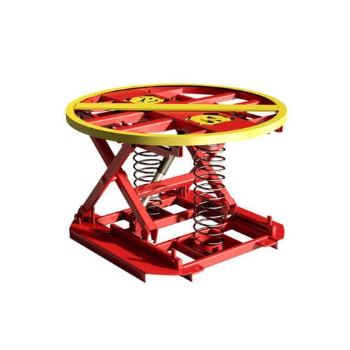 Scissor lift table - Manuvit - manual / stationary / loading