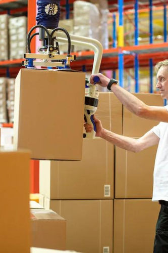 Lifting system with gripping tool - Manuvit - vacuum / carton / handling