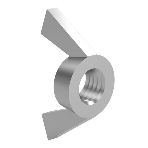 Wing nut - DIN 314, DIN 315 - Lederer - stainless steel