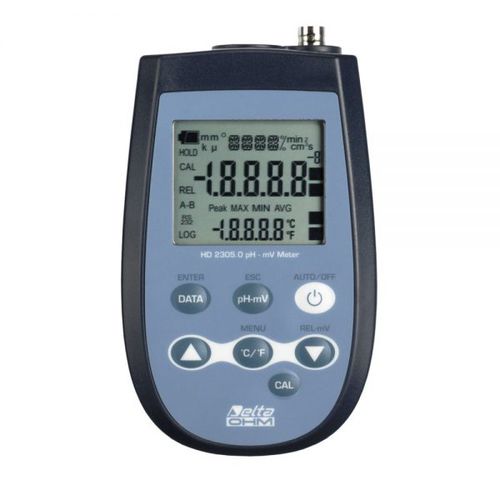 Portable pH meter - HD 2305.0 - Delta OHM - process / with LCD display ...