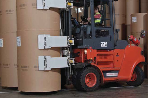 Paper roll materials handling clamp - Tower Clamps - Cascade