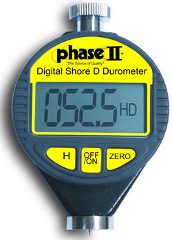 Shore D hardness tester - 0 - 100 HSD | PHT-980 - Phase II - portable ...