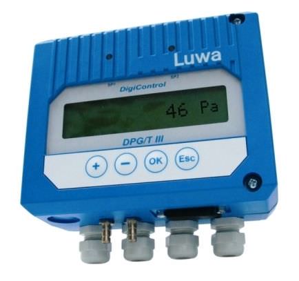 Pressure transmitter with digital display - DPGT - LUWA Air Engineering AG