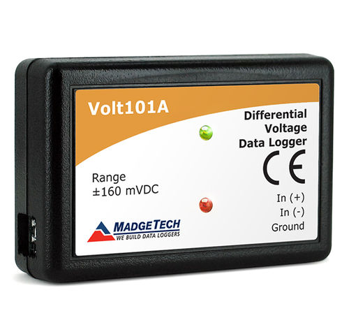 Voltage data-logger - Volt101A - MadgeTech - with PC interface / without display / for monitoring