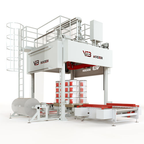 Automatic hood machine - FB 1000 - Officina Bocedi - stretch film / for ...