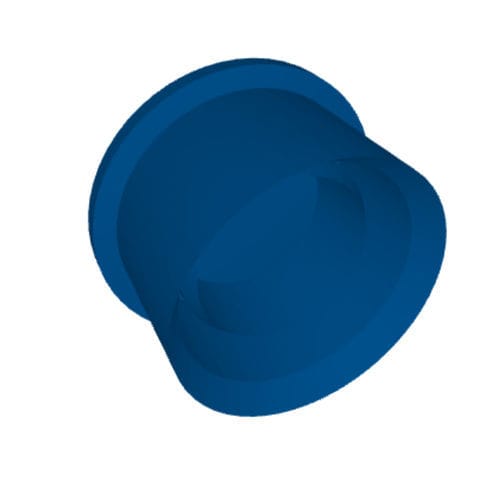 Press-fit cap - GD series - DBI Plastics - round / plastic
