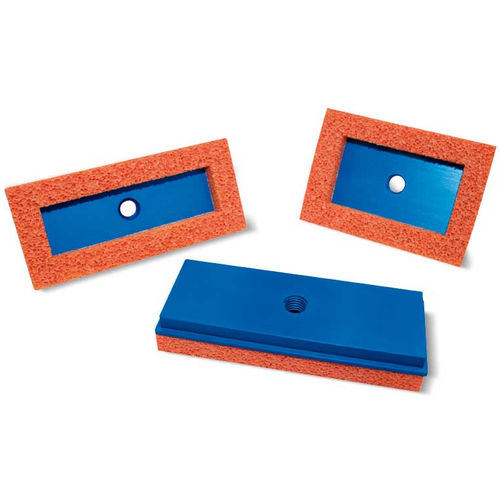 Rectangular vacuum suction cup - 0110775 - VUOTOTECNICA - flat / rubber ...