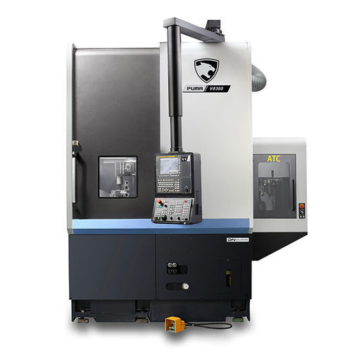 CNC turning center - V series - DN SOLUTIONS - vertical / 2-axis / 12 tools
