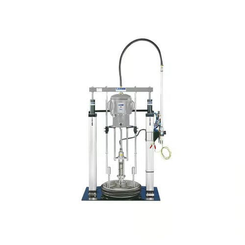 Electric grease pump - K500040 - LARIUS SRL - follower plate