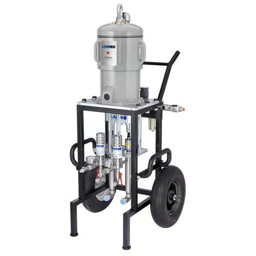 Resin dosing dispenser - 2K OMEGA 40:1 - LARIUS SRL - with piston pump ...