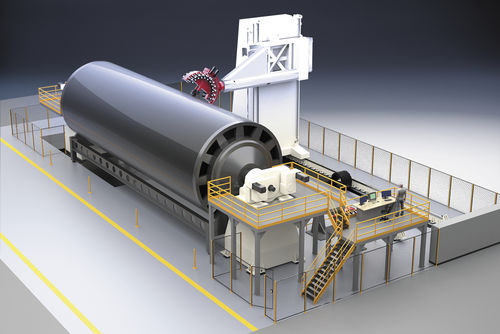 Automatic fiber placement machine - Hawk™ - Camozzi Machine Tools - for ...