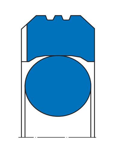 Rod seal - M 16 - Simrit - piston / double-acting / hydraulic