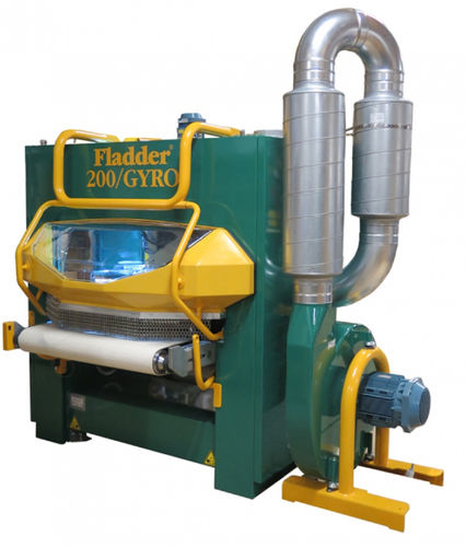 Brush deburring machine - FLADDER® 200/GYRO - Fladder - edge rounding ...