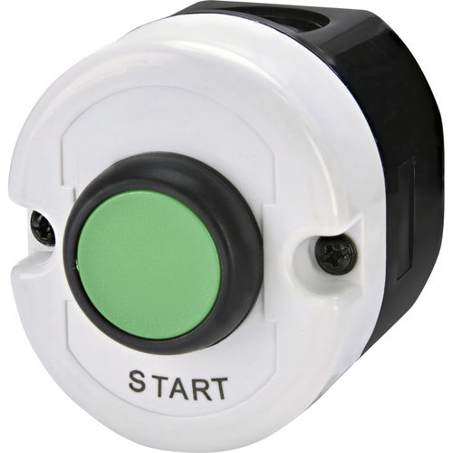 Single-button push-button box - 004771441 - ETI - IP65 / IP67 / start/stop