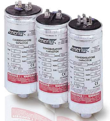 Film capacitor - PRM series - Enerlux - cylindrical / single-phase
