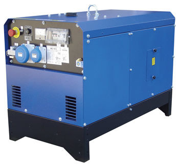 Diesel generator set - 10 kVA | MG 10000 SR - Genset - single-phase ...