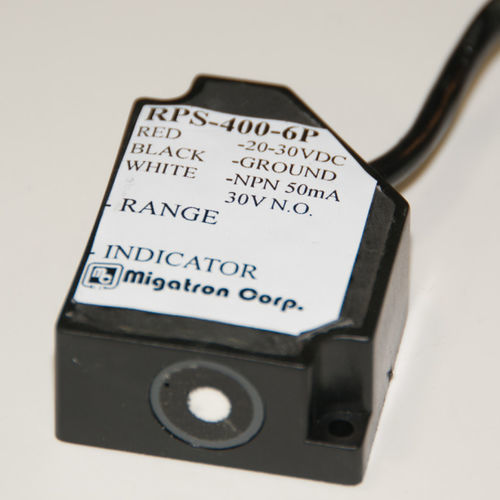 Ultrasonic proximity sensor - RPS-400-6P - Migatron - rectangular / 24 ...