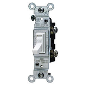 Lever switch - Leviton - bipolar / flame control / electromechanical