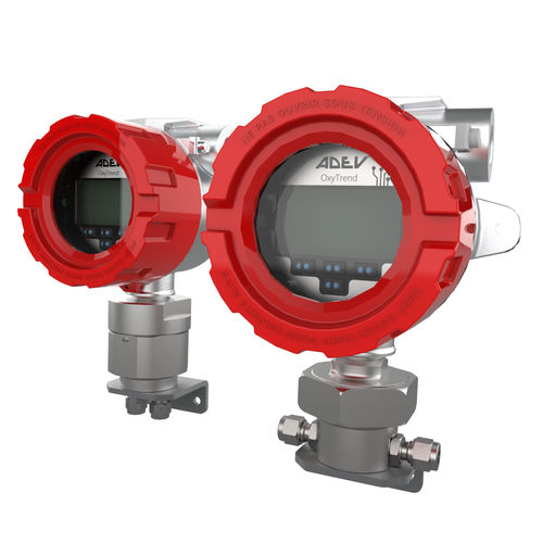 Oxygen gas transmitter - OxyTrend - Adev - electrochemical / multi-use ...