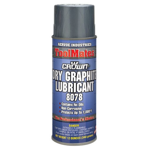 Graphite bonded coating - 8078 - Aervoe - dry lubricant