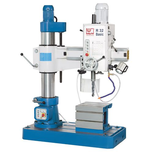 Vertical drilling and tapping machine - R 32 Basic - Knuth Machine Tools - column type / radial
