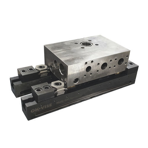 Mechanical clamping system - Multi-Rail RH - OK-VISE - machining ...
