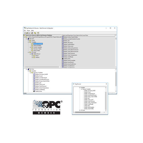Control software - OPTOOPCSERVER - Opto 22 - HMI / server / OPC