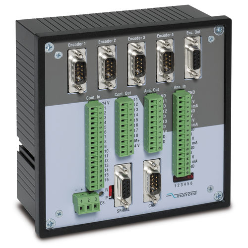 4-axis motion controller - MC700 - motrona - synchronous / CANopen / RS-485