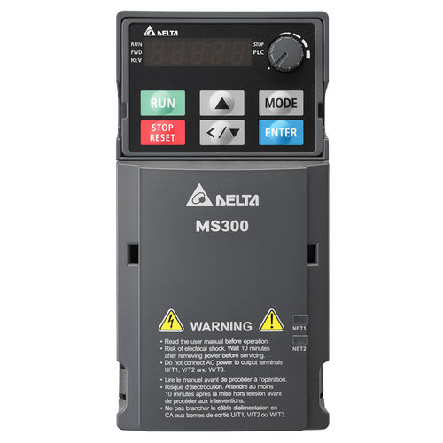 Control panel - Delta MS300 VFD - Industrial Maid