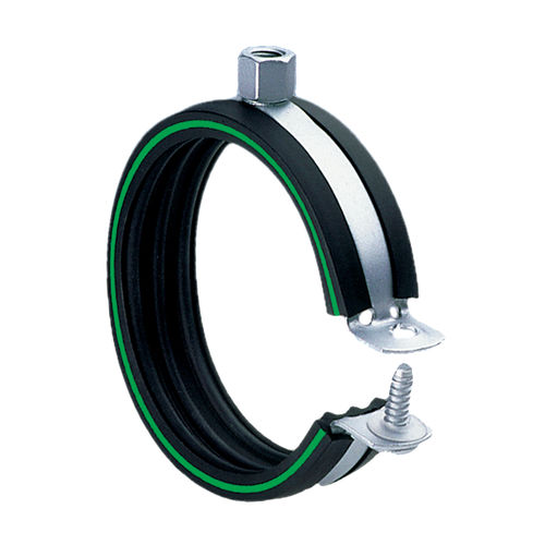 Pipe clip - EASY - MÜPRO - galvanised steel / fixing / spring